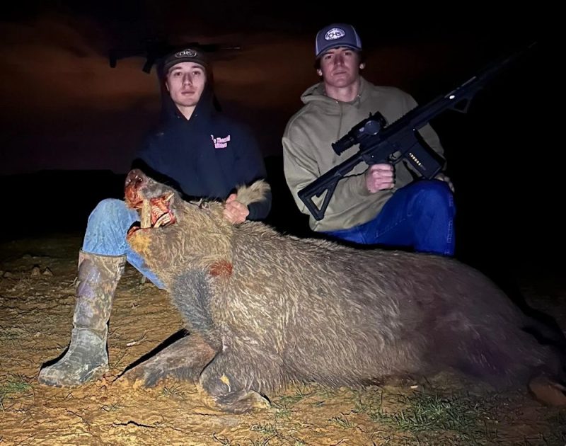 Texas Thermal Hog Hunts With Texas Thermal Outfitters